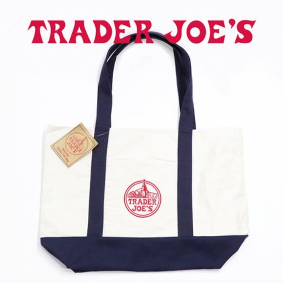 trader joe’s | Bags | Nwt Trader Joes Original Classic Reusable Large ...